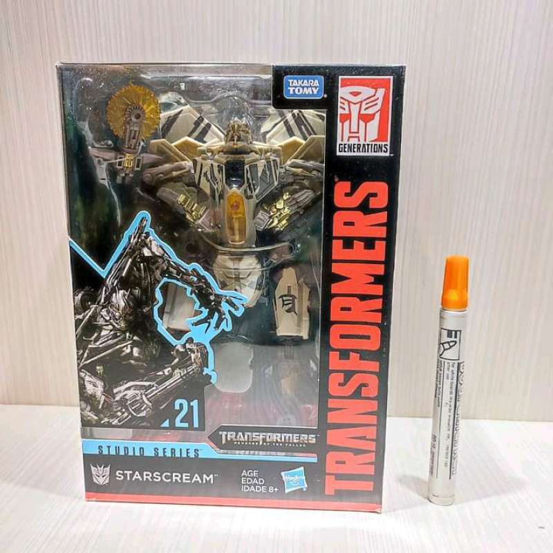 Jual Transformer Starscream 21 Transformers Generation Studio Series By ...