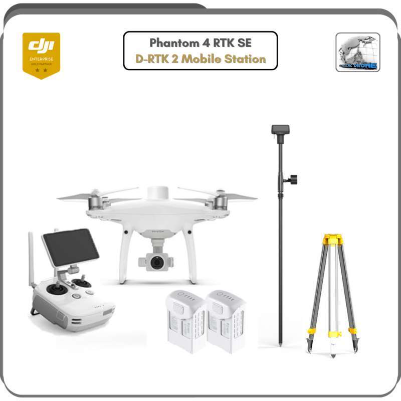 Promo Dji Phantom 4 Rtk Se With Drtk 2 Mobile Station Tripod Base ...