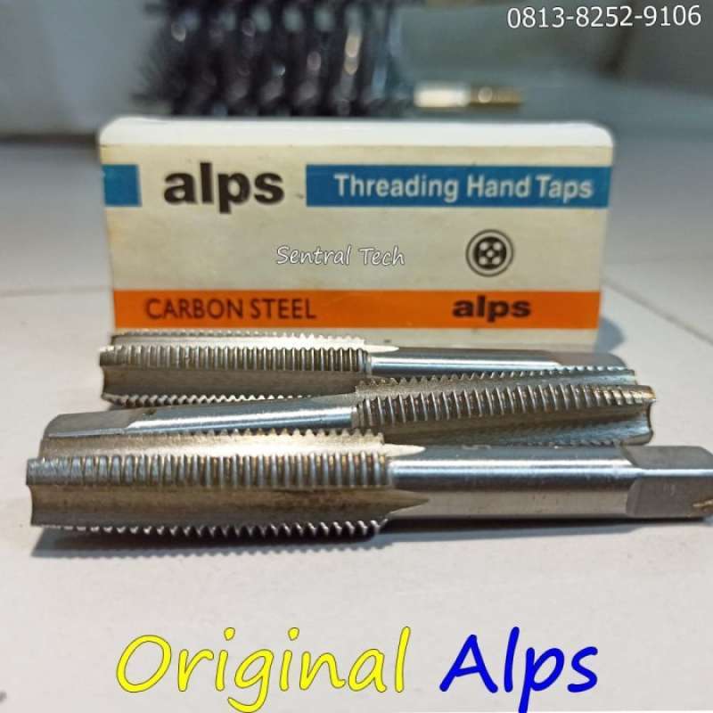 Promo Hand Tap M13 X 1.5 Alps Carbon Steel Metric Set Diskon 23% Di ...