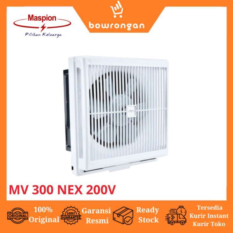 Promo Exhaust Fan Mv 300 Nex 200v Diskon 23% Di Seller Darmaroca - Cengkareng Barat, Kota ...