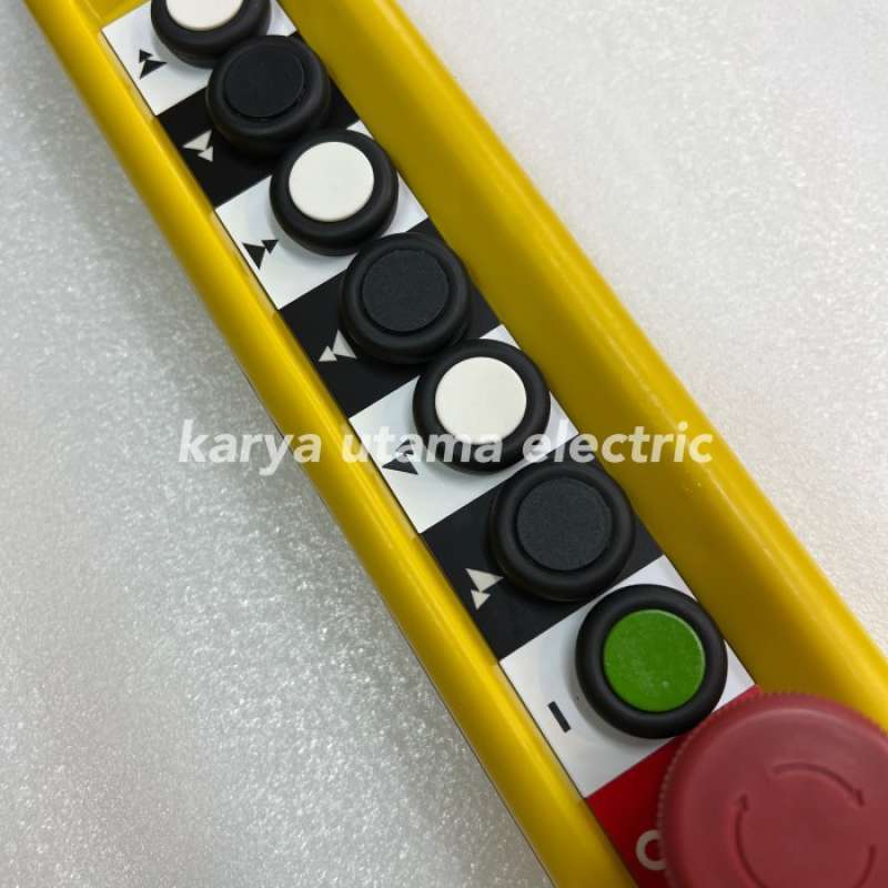 Promo Pendant Control Double Speed Schneider 8 Tombol + Emergency Stop ...