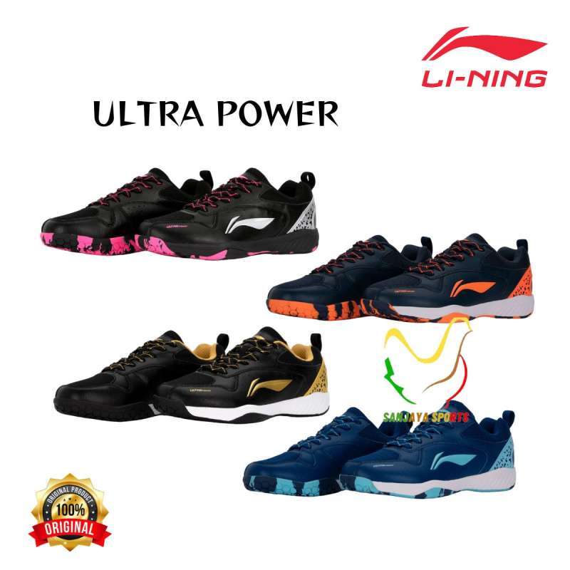Jual Sepatu Lining Badminton Bulutangkis Lining Ultra Power Original Di ...