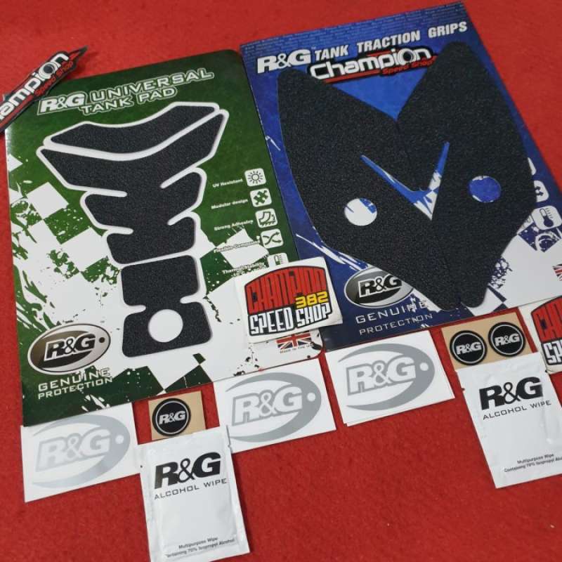 Promo Paket Tankpad Tankgrip Tank Grip Grips Pad R&g Rg Rng Zx25r Zx ...