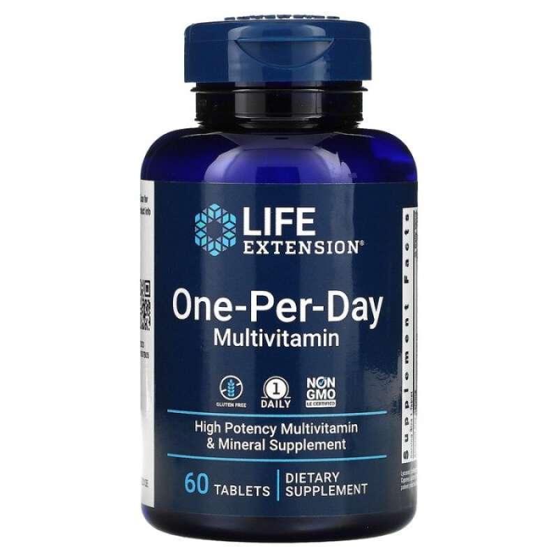 Promo Life Extension High Potency Multivitamin + Mineral | One Per Day ...