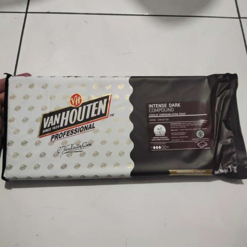 Jual Van Houten Intense Dark Compound (cokelat Compound Hitam Pekat ...