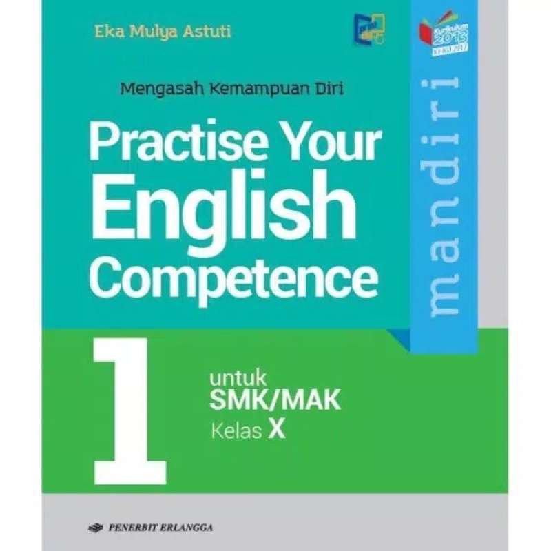 Promo Buku Mandiri Bahasa Inggris Kelas 1 / X 10 Smk K13 Erlangga English Diskon 28% Di Seller ...