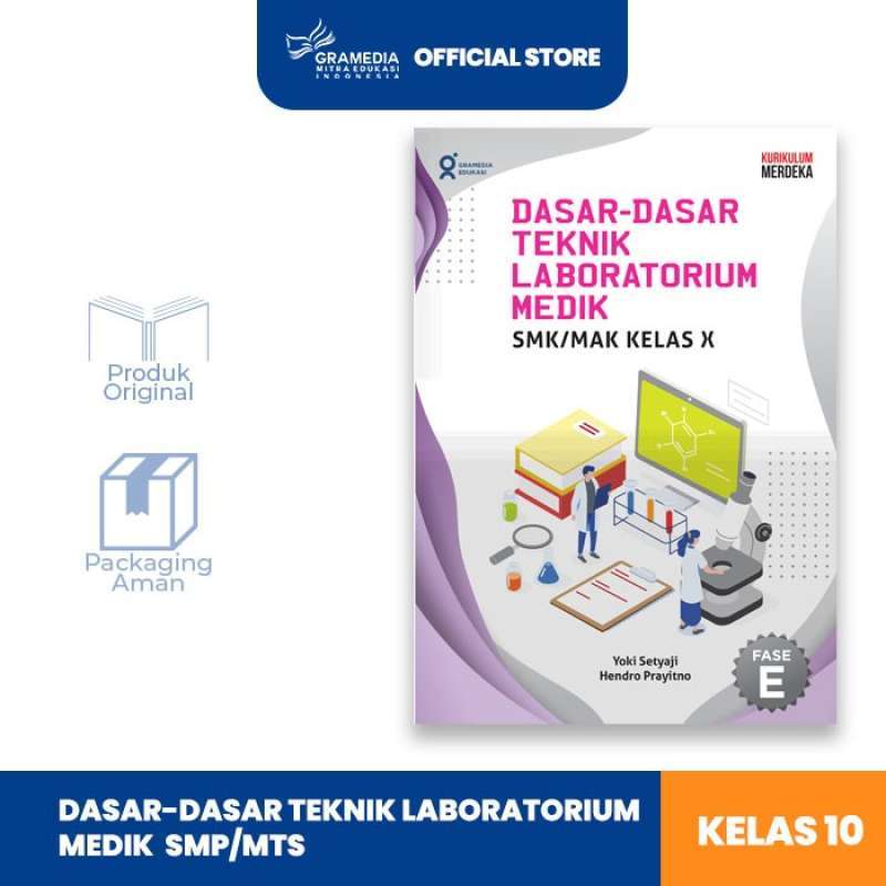 Promo Buku Dasar-dasar Teknik Laboratorium Medik Smk/mak Kelas X (k.merdeka) Diskon 27% Di ...