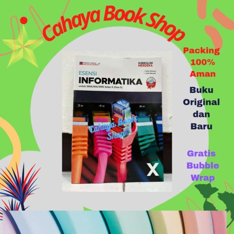 Promo Buku Esensi Informatika Sma Kelas X.10 Kurikulum Merdeka Mediatama Diskon 27% Di Seller ...
