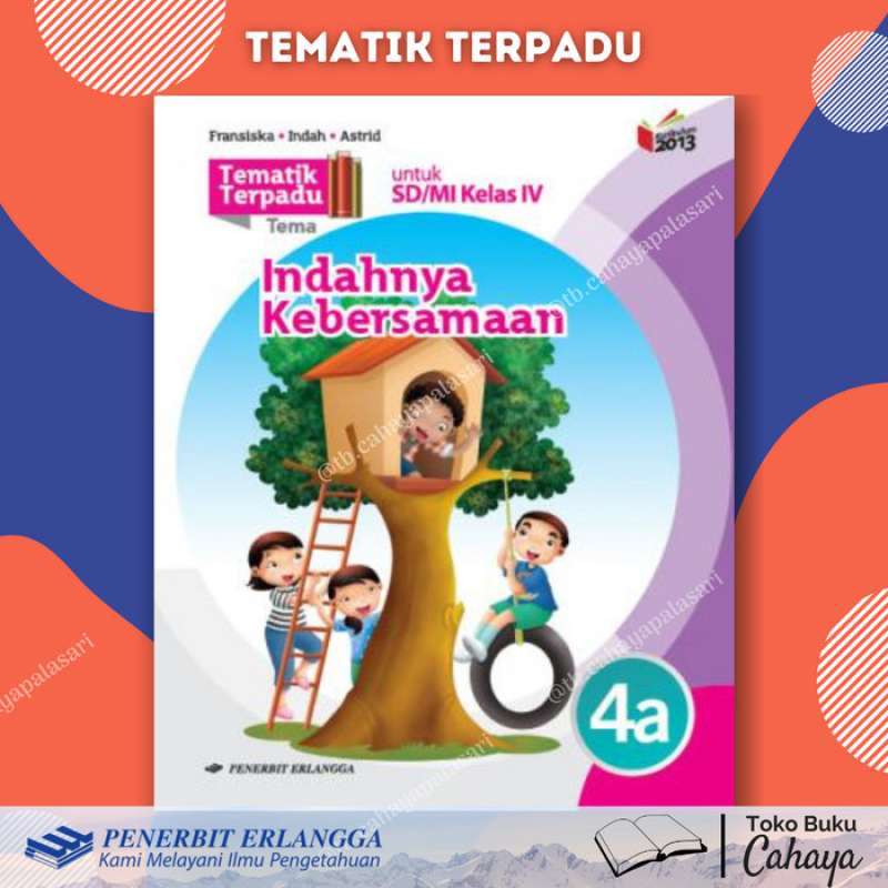 Promo Buku Tematik Terpadu Sd Kelas 4a 4b 4c 4d 4e 4f 4g 4h 4i K13n ...