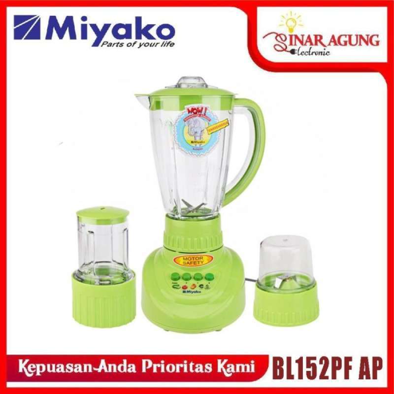 Promo Miyako Blender Bl-152 Pf / Bl-152pf (plastik / 1,5 Liter) Diskon ...