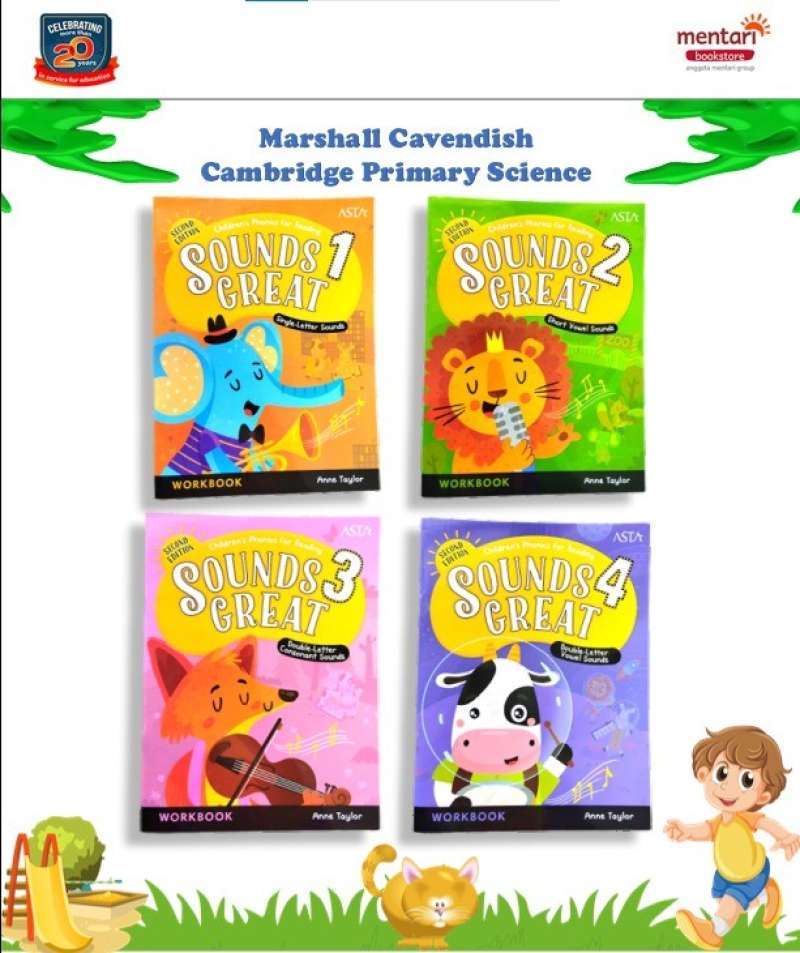 Promo Buku Sounds Great 2nd Edition Untuk Belajar Phonics Anak Tk ...