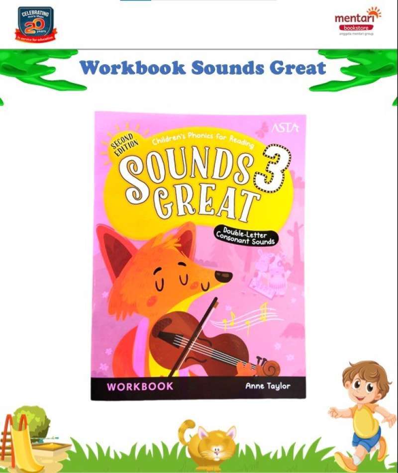 Promo Buku Sounds Great 2nd Edition Untuk Belajar Phonics Anak Tk ...