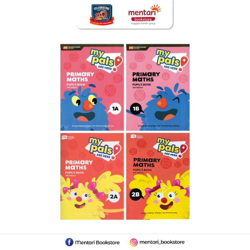Promo My Pals Are Here! Primary Maths 4th Edition | Matematika | Buku ...