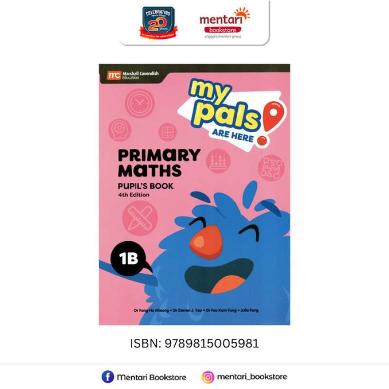 Promo My Pals Are Here! Primary Maths 4th Edition | Matematika | Buku ...