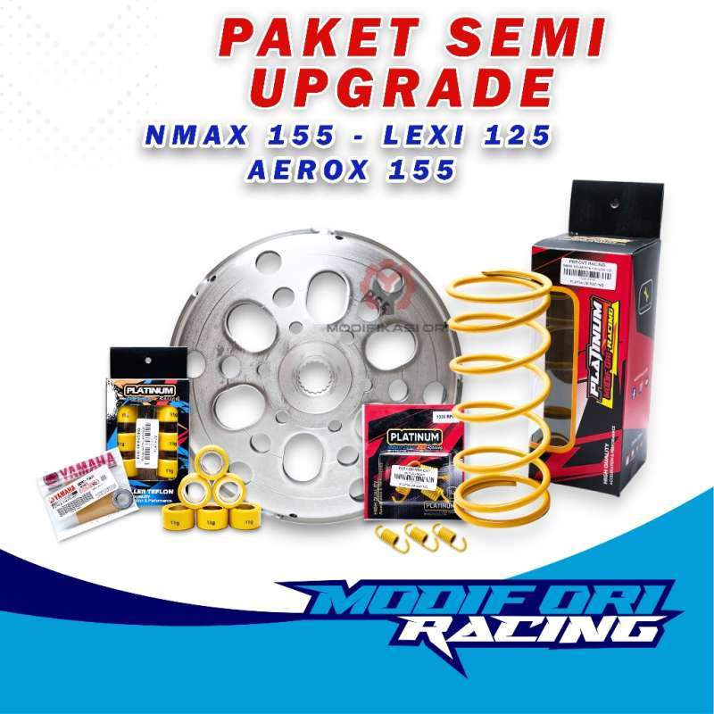 Jual Paket Upgrade Cvt Nmax Aerox Mangkok Kampas Ganda Nmax Cvt Lexi ...