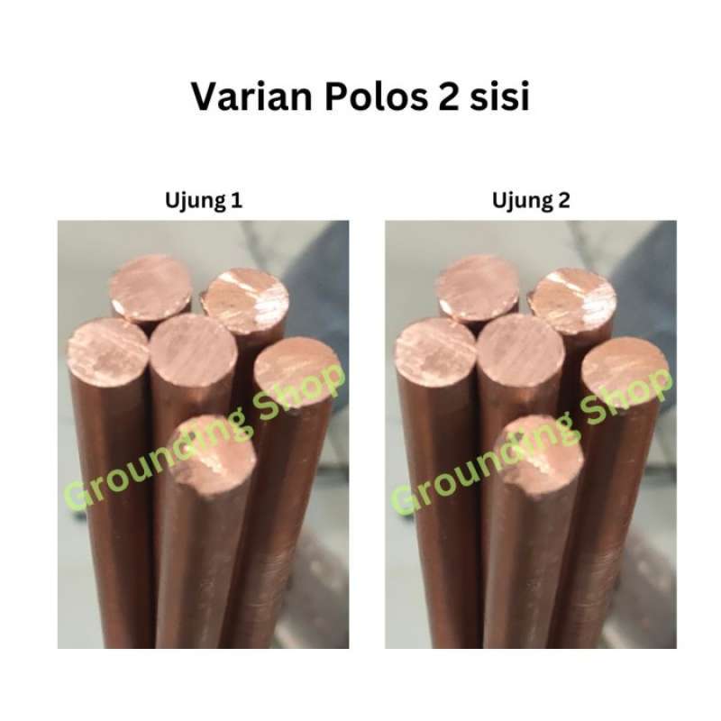Promo Grounding Rod 5/8 X 2 Meter / Stik Copper Rod Tembaga Diskon 50% ...