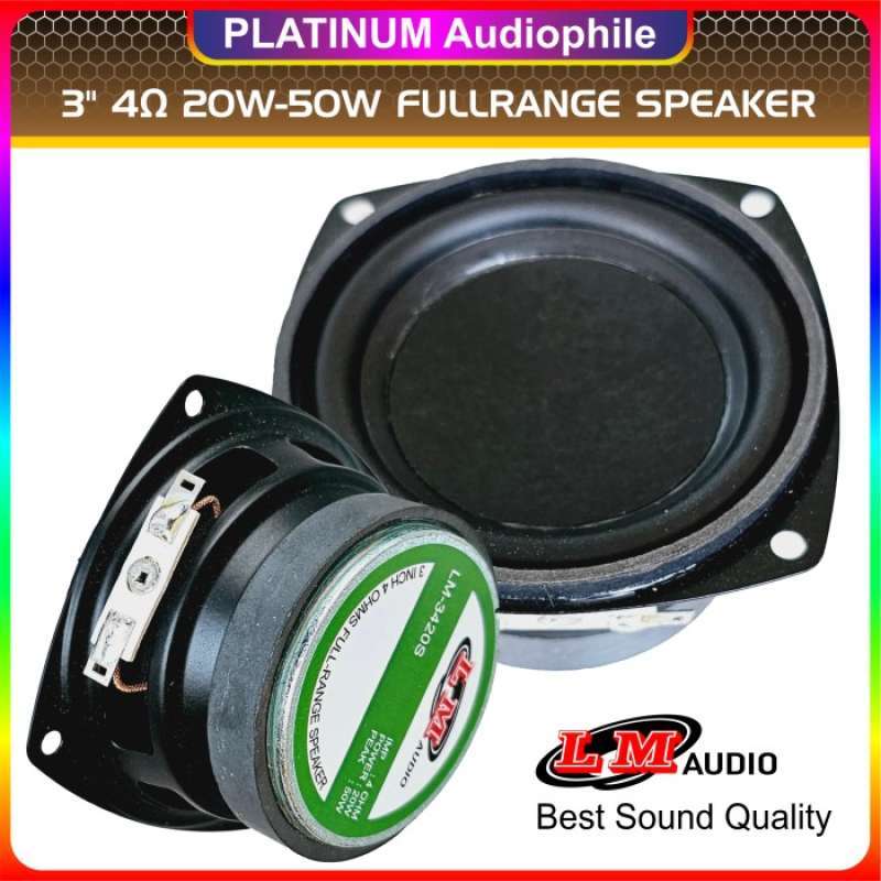 Jual Speaker Full Range 3 Inch 4 Ohm 50 Watt Hifi Fullrange Best Quality Di Seller Noelle ...
