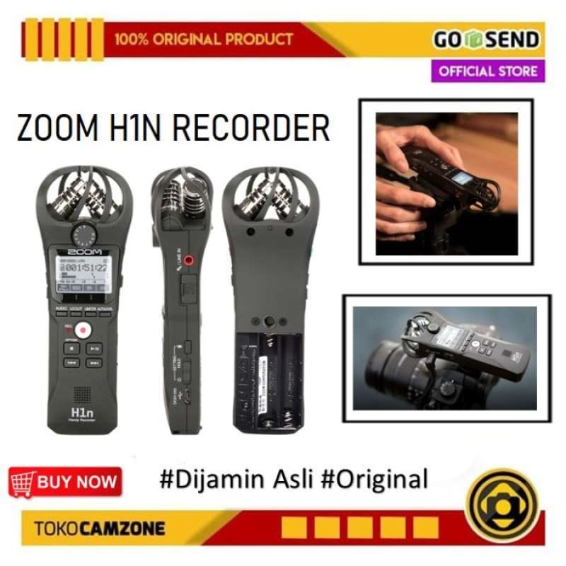 Jual Zoom H1n Digital Handy Recorder - Audio Recorder Di Seller Noelle ...