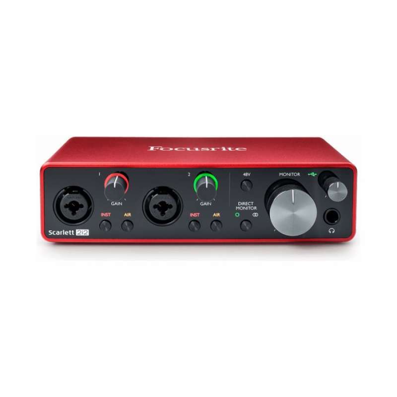Jual Focusrite Scarlet 2i2 3rd Gen Sound Card Di Seller Noelle ...