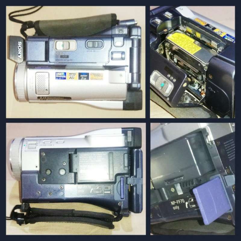 Jual Sony Dcr-ip220e Digital Handycam 2.1 Mpx Micro Cassette Memory ...