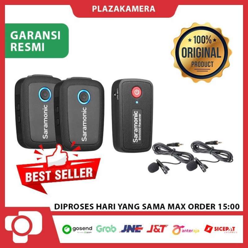 Jual Saramonic Blink 500 B2 Wireless Clip On Mic New Version Di