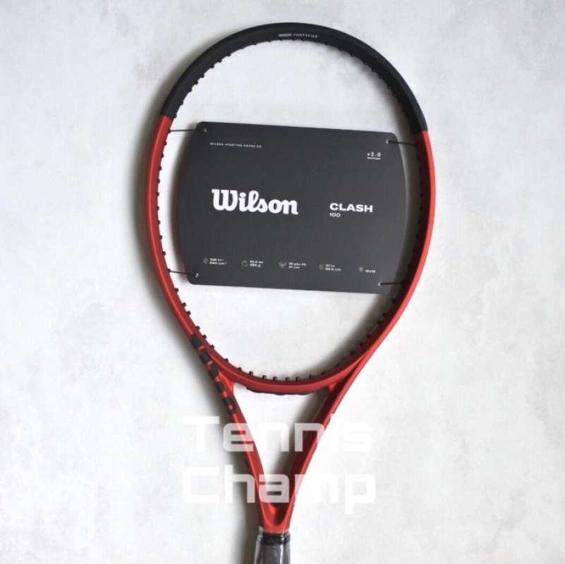 Promo Raket Tenis Wilson Clash V2 100/ Tennis Racket Clash Original ...