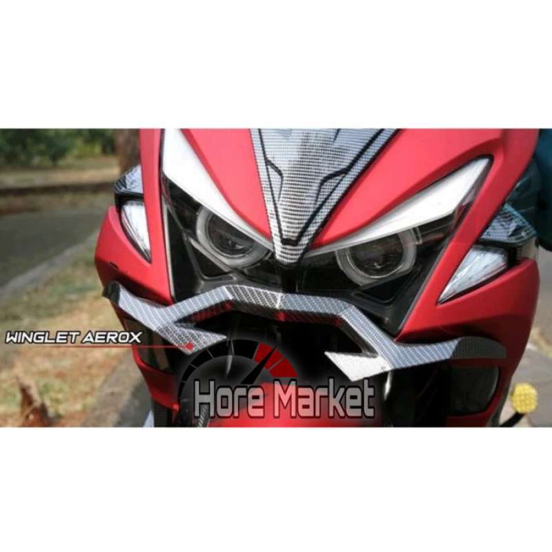 Promo Winglet Aerox Carbon Winglet Yamaha Aerox 155 Carbon Diskon 33% ...