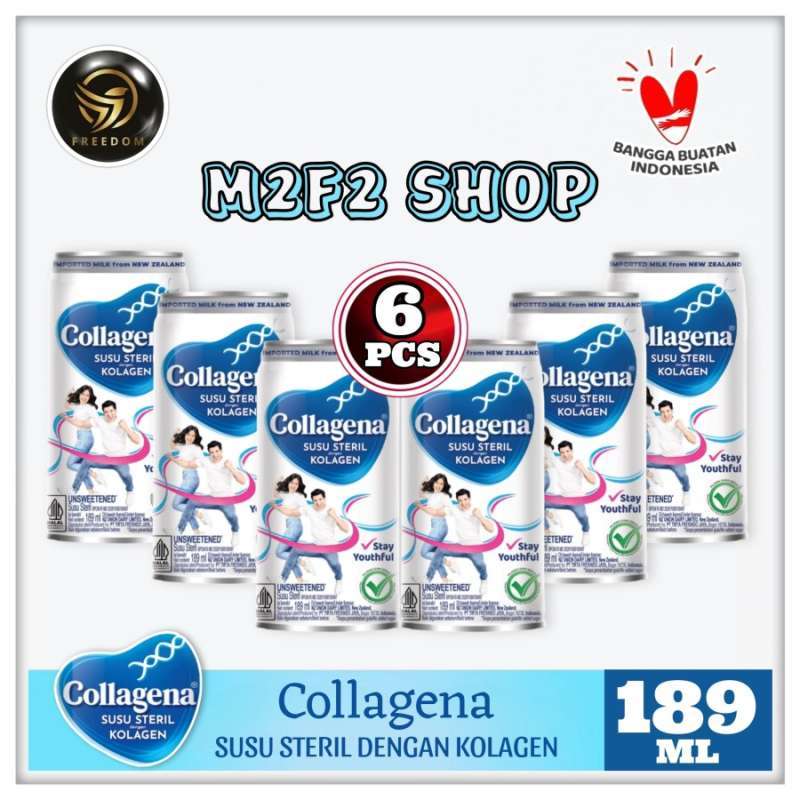 Promo Collagena Susu Sterilisasi Kolagen Unsweetened Rasa Original ...