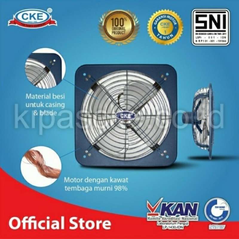 Promo Fa-50 Cke Exhaust Fan 20 Inch 220v Exhaus Fan Dinding Heavy Duty ...