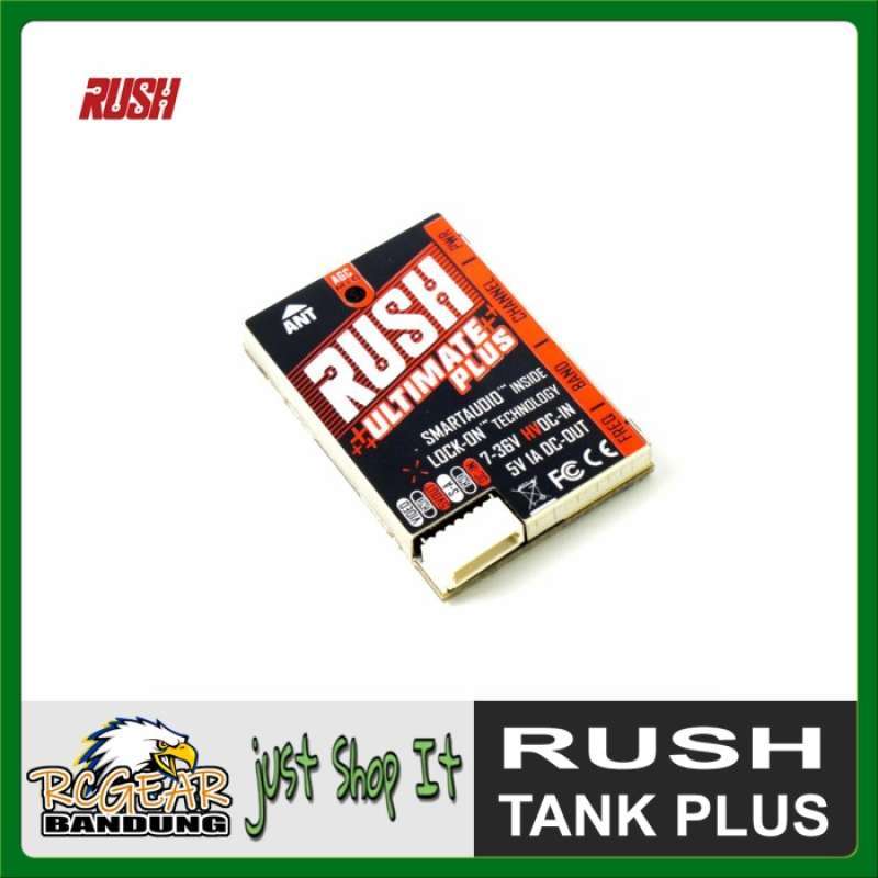 Jual Rush Tank Ultimate Plus 5.8ghz 48ch 800mw Agc Mic Vtx Fpv ...
