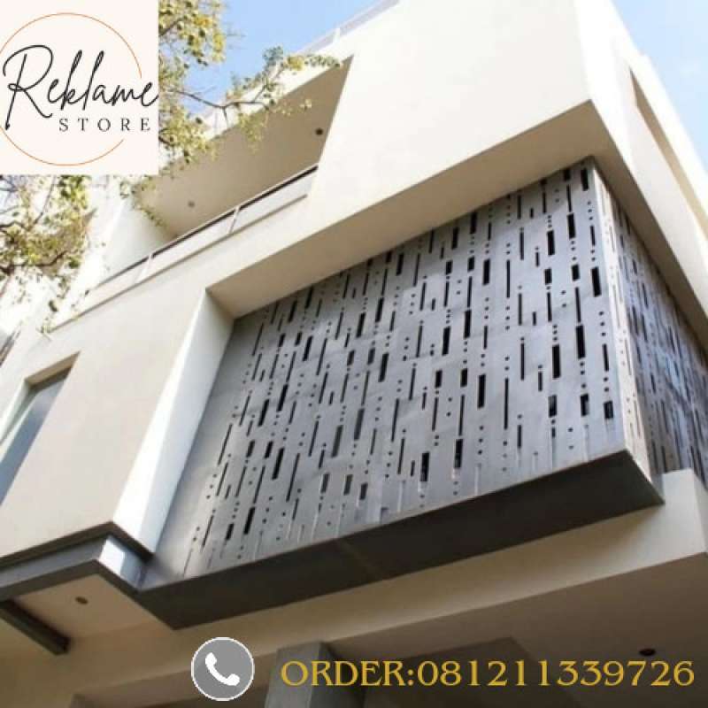 Jual Fasad | Laser Cutting Acp Exterior Tampak Depan Bangunan Rumah ...
