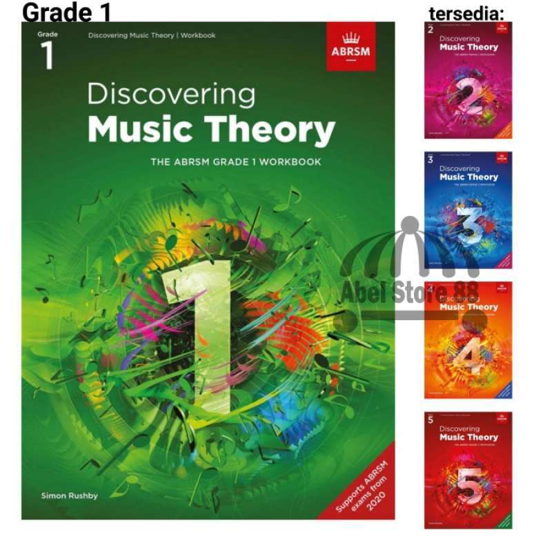 Jual Discovering Music Theory Grade 1/2/3/4/5 Abrsm Workbook - Teori ...