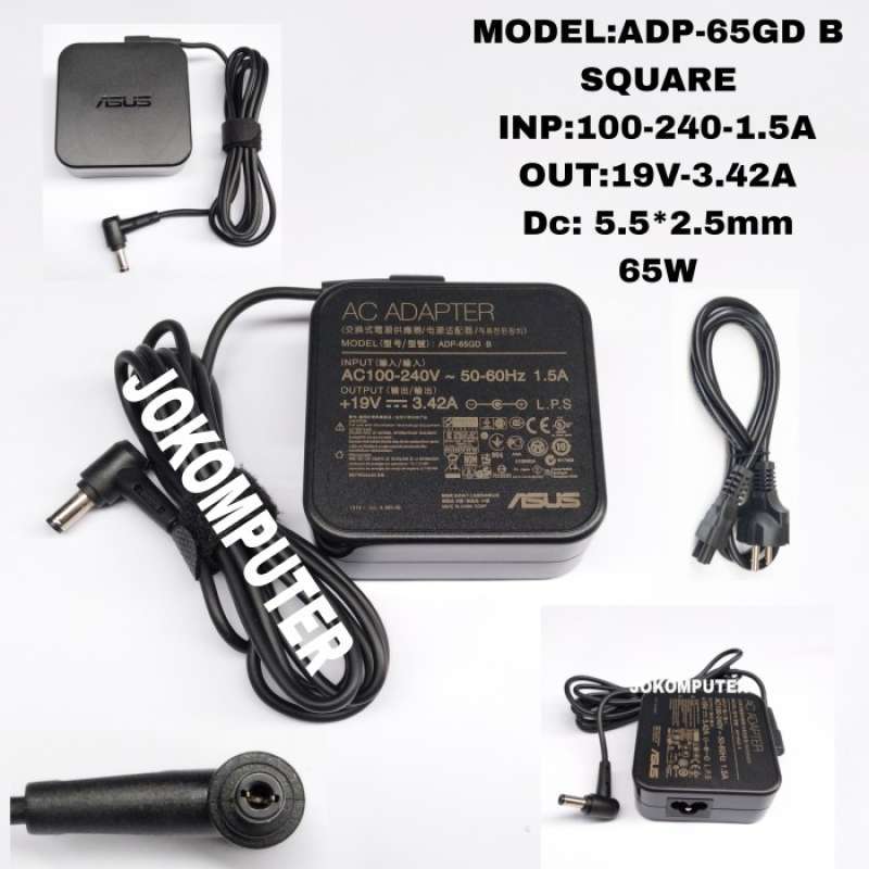 Promo 100% Produk Ori Adaptor Charger Laptop Asus A455l A46c X451 A450 X450la A46ca A450l Diskon ...
