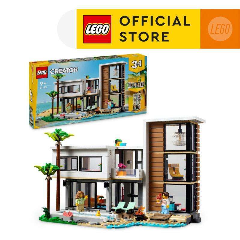 Jual Lego Creator 31153 Modern House (939 Pieces) Mainan Susun (9 ...