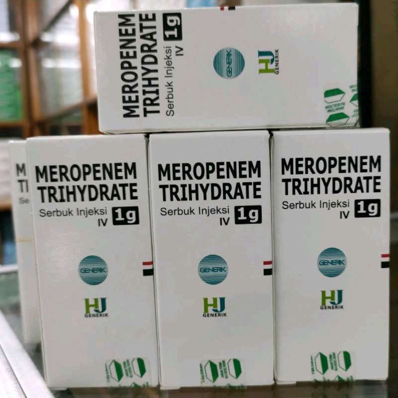 Jual Asli Dan Original Meropenem 1g Hj Inj / Box Di Seller Apotek ...