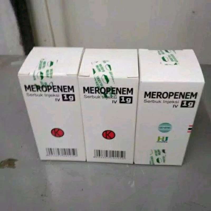 Jual Asli Dan Original Meropenem 1g Hj Inj / Box Di Seller Apotek ...