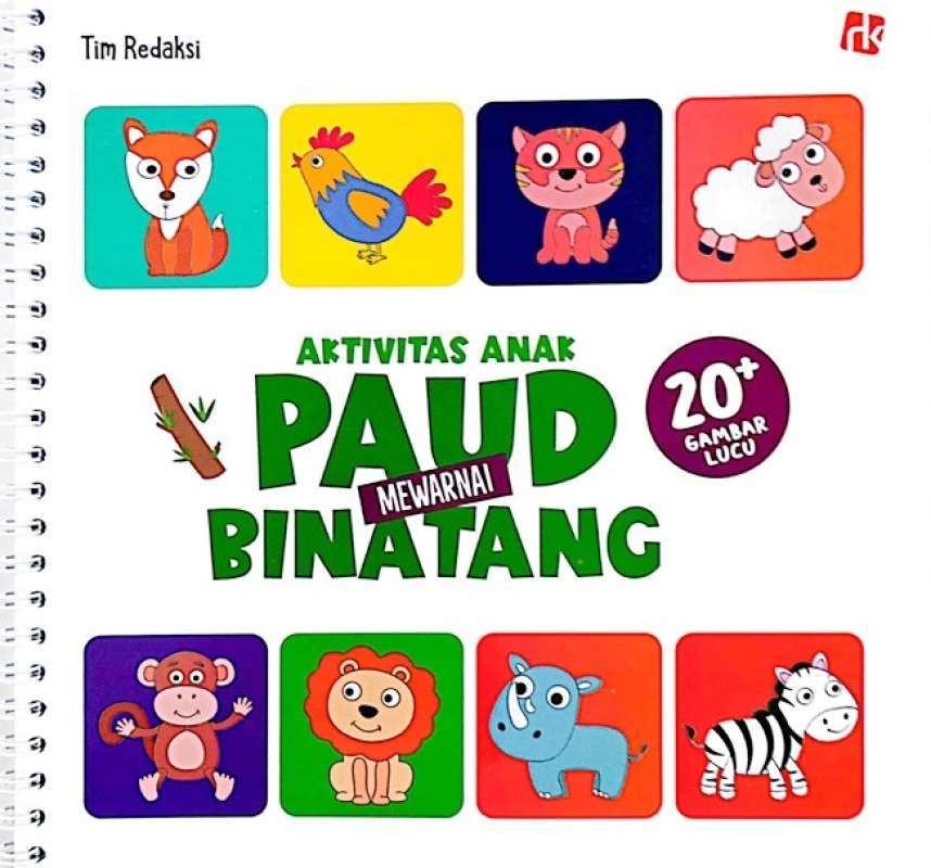 Jual Aktivitas Anak Paud : Mewarnai Binatang Di Seller Gramedia ...