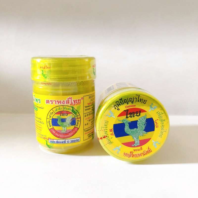 Jual Hong Thai Herd Inhaler Yellow Original Thailand Di Seller The Chef ...