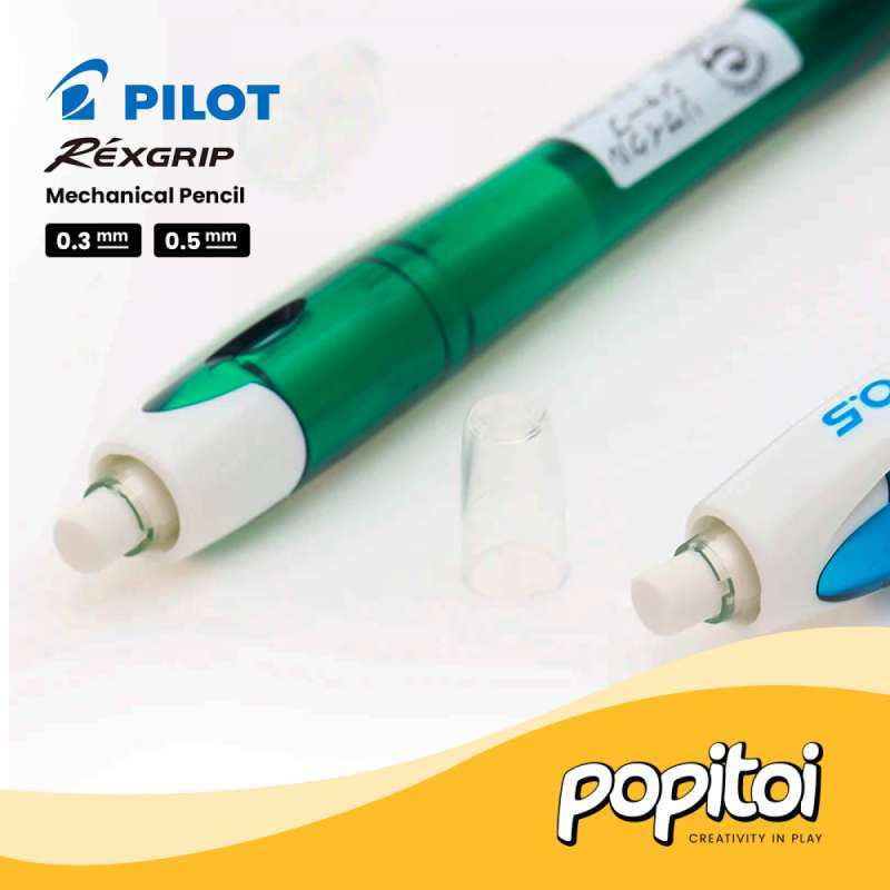 Jual Pilot Rexgrip Mechanical Pencil 0.3 0.5 Mm Pensil Mekanik Cetek ...
