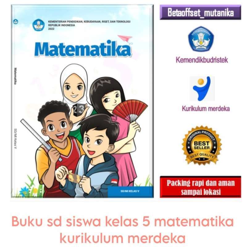 Jual Buku Matematika Kelas 5 Sd Kurikulum Merdeka Di Seller Hachi - Cengkareng Timur, Kota ...