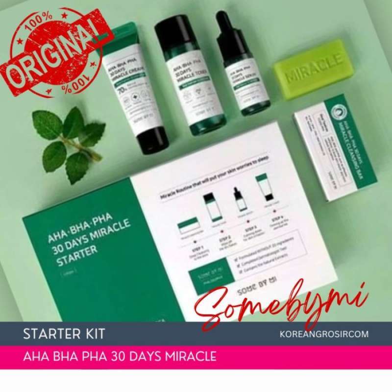 Promo Some By Mi Aha Bha Pha 30 Days Miracle Starter Kit 100% Original ...