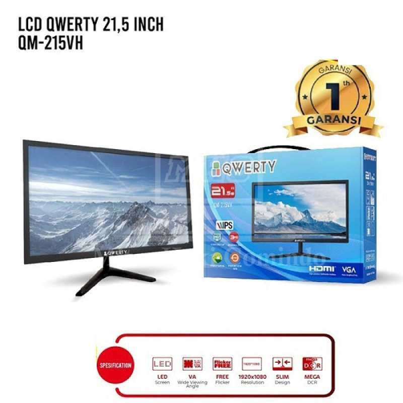 Jual Led Monitor Hdmi Qwerty 22 Inch Display Ips 75hz Di Seller Hoki ...