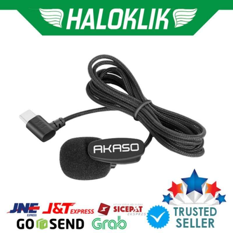Promo Akaso External Microphone Type-c For Brave 7/brave 6 Black Diskon ...