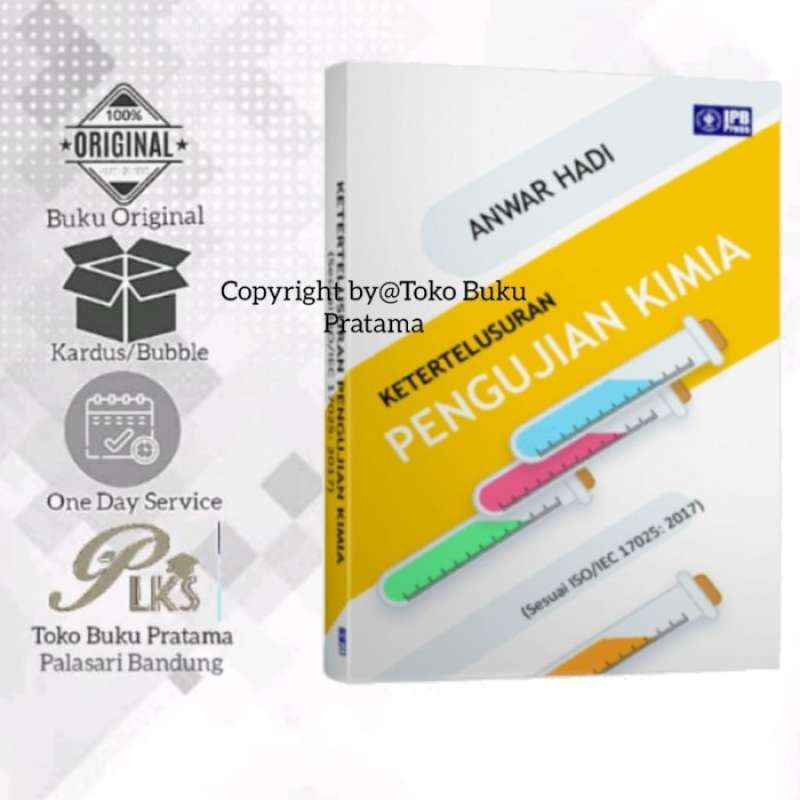 Jual Buku Ketertelusuran Pengujian Kimia - Anwar Hadi - Ori Di Seller ...