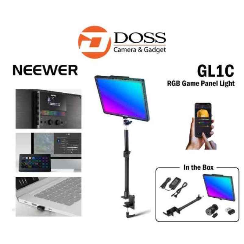 Jual Neewer Gl1c Rgb Game Panel Light (eu) Gl 1c Rgb Panel Light Di ...
