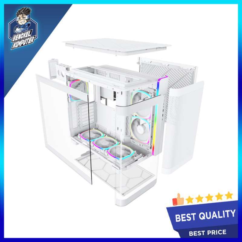 Jual Casing Pc Montech King 95 Pro Include 6 Fan Argb Di Seller ...