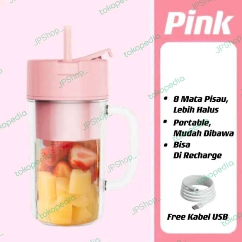 Promo Blender Juice Portable 2in1 Elektrik Usb 420ml Diskon 50% Di Seller Lorena - Meruya Utara ...