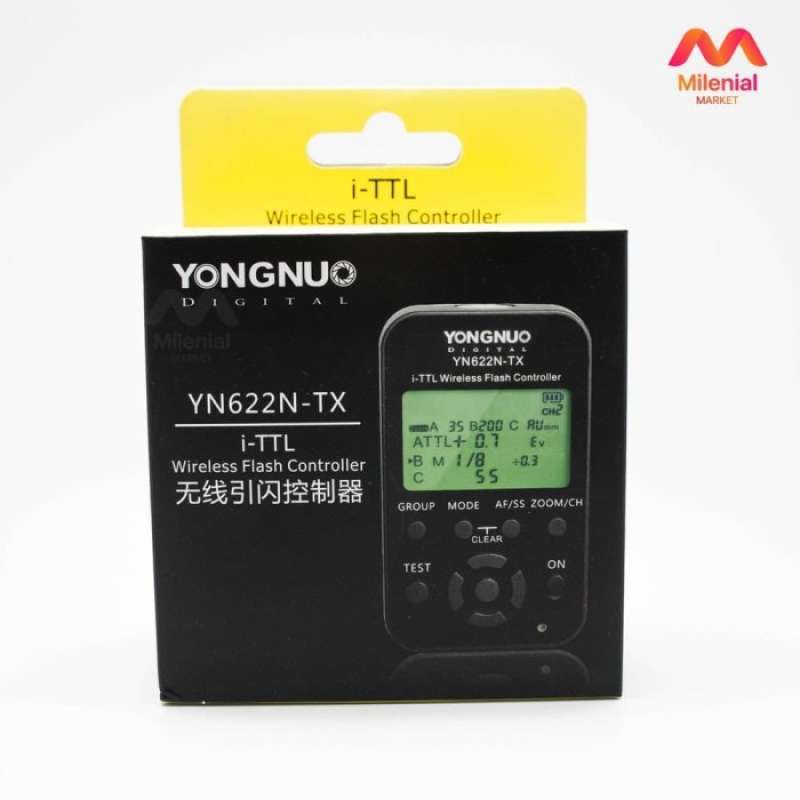 Promo Trigger Yongnuo Yn622n Tx Wireless E-ttl Diskon 23% Di Seller ...