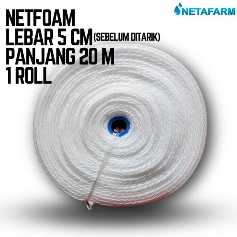 Jual Busa Buah Net Foam Besar Jaring Bungkus Buah Polynet Net - Roll ...