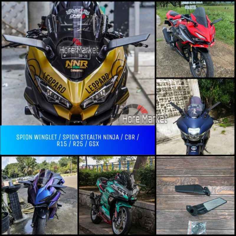 Promo Spion Winglet Ninja 250 Zx 25r Fi Cbr R15 V2 V3 V4 Gsx Spion ...